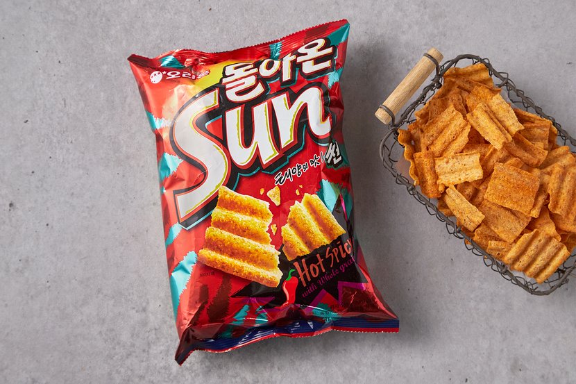 ktown4u.com : [ORION] Sun Hot Spicy Chips 135g*1EA